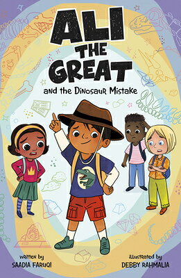 ALI THE GRT & THE DINOSAUR MIS Ali the Great Saadia Faruqi Debby Rahmalia PICTURE WINDOW BOOKS2023 Hardcover English ISB...