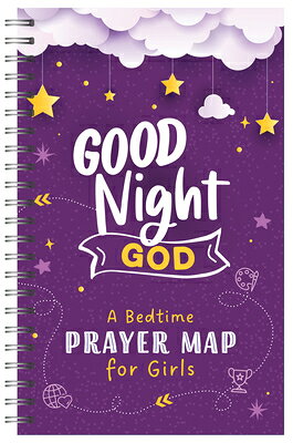 GOOD NIGHT GOD A BEDTIME PRAYE Faith Maps Compiled by Barbour Staff BARBOUR PUBL INC2022 Spiral English ISBN：97816360938...