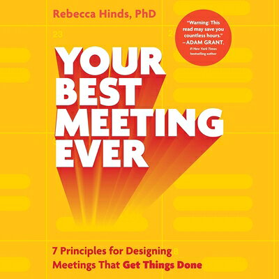 YOUR BEST MEETING EVER D Rebecca Hinds Rebecca Hinds SIMON & SCHUSTER AUDIO2026 Compact　Disc English ISBN：9781668113899 ...