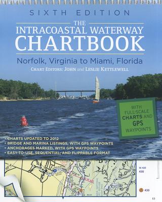INTRACOASTAL WATERWAY CHARTー6E Intracoastal Waterway Chartbook: Norfolk, Virginia to Miami, Florida John J. Kettlewell L...