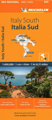 MAPーMICHELIN MAP ITALY SOUTH Maps/Regional (Michelin) Michelin MICHELIN TRAVEL PUBN2025 Folded English ISBN：978206726393...