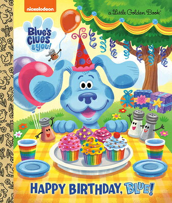HAPPY BIRTHDAY BLUE Little Golden Book Megan Roth Golden Books GOLDEN BOOKS PUB CO INC2020 Hardcover English ISBN：978059...