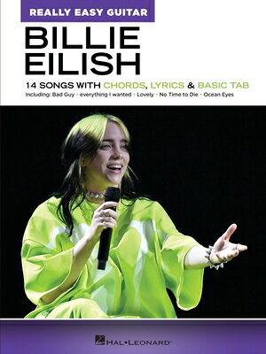 BILLIE EILISH REALLY EASY GUIT Billie Eilish HAL LEONARD PUB CO2020 Paperback English ISBN：9781540093936 洋書 Art & Entert...