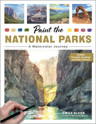 PAINT THE NATL PARKS Emily Olson QUARRY BOOKS2025 Paperback English ISBN：9780760393963 洋書 Art & Entertainment（芸術＆エンターテイン...