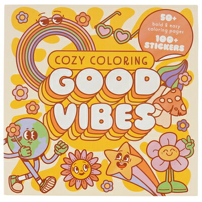 COZY COLORING GOOD VIBES Cozy Coloring Parragon Books PARRAGON2025 Paperback English ISBN：9798890193964 洋書 Family life &...