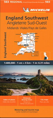 MAPーMICHELIN MAP GRT BRITAIN W Maps/Regional (Michelin) Michelin MICHELIN TRAVEL PUBN2024 Folded English ISBN：9782067263...