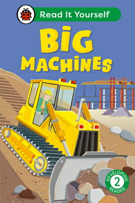 BIG MACHINES READ IT YOURSELF Read It Yourself Ladybird LADYBIRD2025 Hardcover English ISBN：9780241564028 洋書 Books for k...