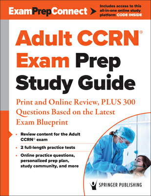 ADULT CCRN(R) EXAM PREP SG Springer Publishing Company SPRINGER PUB2023 Paperback English ISBN：9780826164032 洋書 Computer...