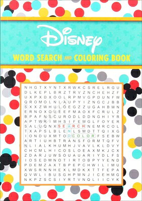 DISNEY WORD SEARCH & COLOR BK Coloring Book & Word Search Editors of Thunder Bay Press THUNDER BAY PR2020 Paperback Engl...