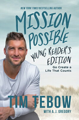 MISSION POSSIBLE YOUNG READERS Tim Tebow A. J. Gregory WATERBROOK PR2023 Hardcover English ISBN：9780593194072 洋書 Books f...