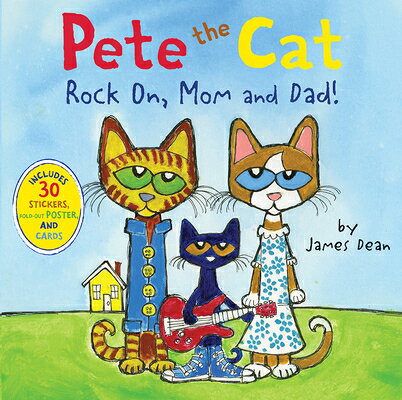 STICKERSーPETE THE CAT ROCK ON Pete the Cat James Dean Kimberly Dean James Dean HARPER FESTIVAL2015 Paperback English ISB...