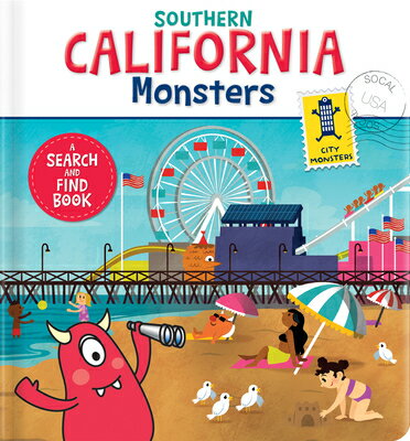 SOUTHERN CALIFORNIA MONSTERS Anne Paradis Sanaa Legdani CITY MONSTERS2018 Board　Books English ISBN：9782924734087 洋書 Book...