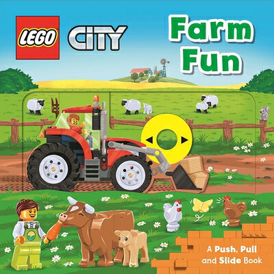 LEGO(R) CITY FARM FUN Lego(r) City Push Pull and Slide Books AMEET Studio MacMillan Children's Books MACMILLAN CHILDREN'...