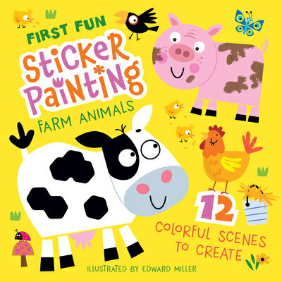 STICKERSー1ST FUN STICKER PAINT Edward Miller FOX CHAPEL PUB CO INC2025 Paperback English ISBN：9781641244121 洋書 Books for...