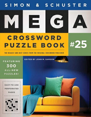 S&S MEGA CROSSWORD PUZZLE BK # S&s Mega Crossword Puzzles John M. Samson GALLERY BOOKS2025 Paperback English ISBN：978166...