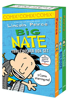 BIG NATE TRIPLE DECKER BOX SET Big Nate Lincoln Peirce BALZER & BRAY2021 Paperback English ISBN：9780063114128 洋書 Books f...