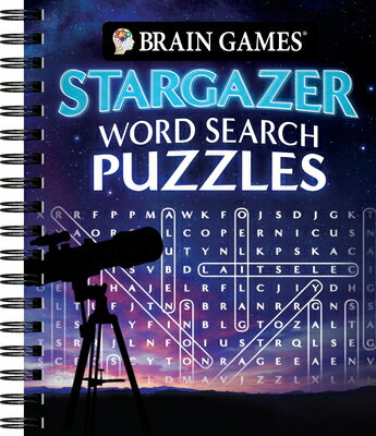 BRAIN GAMES ー STARGAZER WORD S Brain Games Publications International Ltd Brain Games PUBN INTL2023 Spiral English ISBN：...