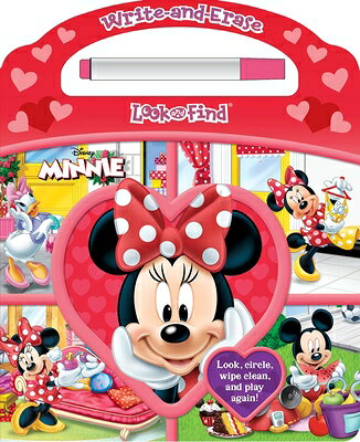 DISNEY MINNIE WRITEーANDーERASE Pi Kids The Disney Storybook Art Team PI KIDS2026 Board　Books English ISBN：9798384604136 洋...