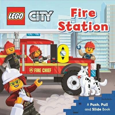 LEGO(R) CITY FIRE STATION Lego(r) City Push Pull and Slide Books AMEET Studio MacMillan Children's Books MACMILLAN CHILD...