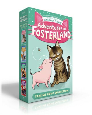 ADV IN FOSTERLAND TAKE ME HOME Adventures in Fosterland Hannah Shaw Bev Johnson ALADDIN2023 Paperback Boxed Set English ...