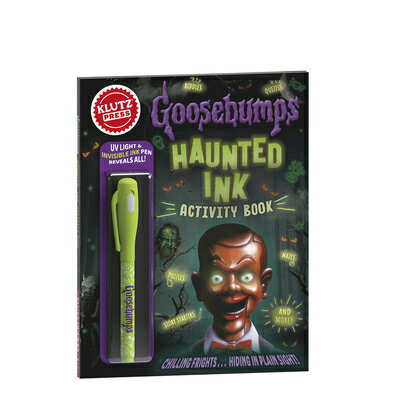 GOOSEBUMPS HAUNTED INK ACTIVIT Klutz Press KLUTZ2025 Hardcover English ISBN：9781546134145 洋書 Books for kids（児童書） Juvenil...