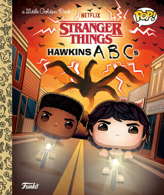 STRANGER THINGS HAWKINS ABCS ( Little Golden Book Geof Smith Meg Dunn GOLDEN BOOKS PUB CO INC2025 Hardcover English ISBN...