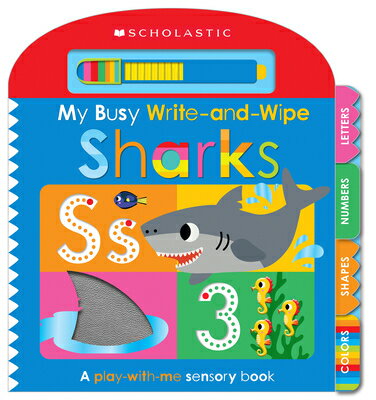 MY BUSY WRITEーANDーWIPE SHARKS Scholastic Early Learners Scholastic Ea Scholastic Early Learners CARTWHEEL BOOKS2025 Pape...