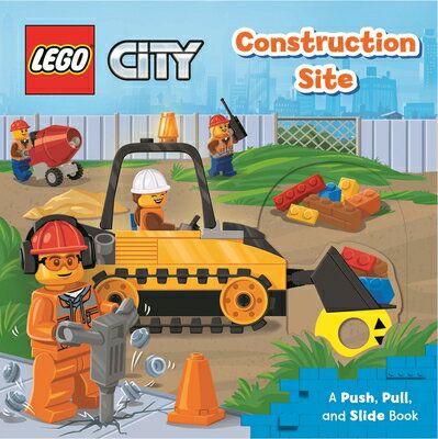 LEGO(R) CITY CONSTRUCTION SITE Lego(r) City Push Pull and Slide Books MacMillan Children's Books MACMILLAN CHILDREN'S BO...