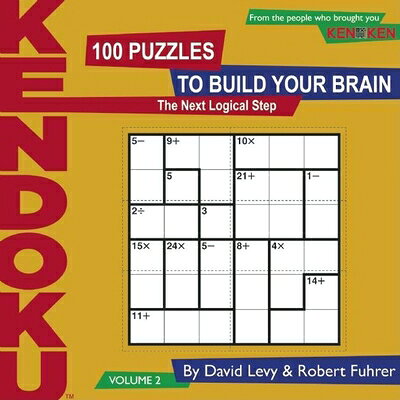 KENDOKU V02 Kendoku David Levy Robert Fuhrer SEVEN FOOTER PR2009 Paperback English ISBN：9781934734155 洋書 Family life & C...