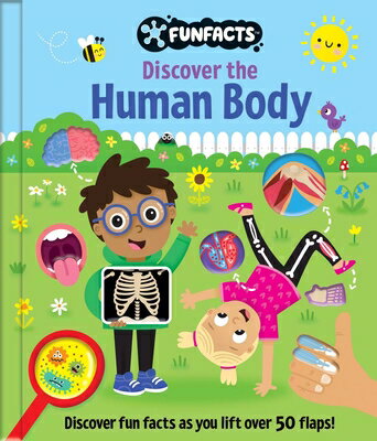 DISCOVER THE HUMAN BODY LIFTーT Funfacts Jennie Bradley LAKE PR2024 Hardcover English ISBN：9780655234159 洋書 Books for kid...