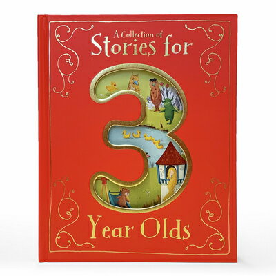 COLL OF STORIES FOR 3 YEAR OLD Cottage Door Press PARRAGON2018 Hardcover English ISBN：9781680524161 洋書 Books for kids（児童...