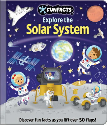EXPLORE THE SOLAR SYSTEM LIFTー Funfacts Jennie Bradley LAKE PR2024 Hardcover English ISBN：9780655234166 洋書 Books for kid...