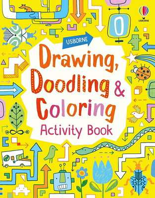 DRAWING DOODLING & COLORING AC Activity Book Fiona Watt James MacLaine Erica Harrison USBORNE BOOKS2024 Paperback Englis...