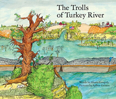 TROLLS OF THE TURKEY RIVER Clayton County Trilogy Ahana Ganguly Arthur Geisert ENCHANTED LION BOOKS2026 Hardcover Englis...