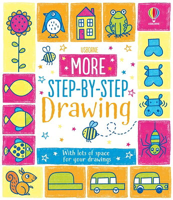 MORE STEPーBYーSTEP DRAWING BK StepーByーStep Drawing Candice Whatmore Fiona Watt USBORNE BOOKS2026 Paperback English ISBN：9...