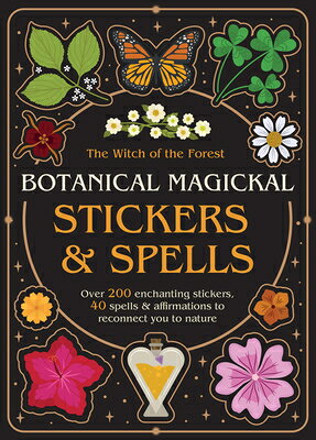 BOTANICAL MAGICKAL STICKERS & Lindsay Squire Viki Lester LEAPING HARE2026 Paperback English ISBN：9781805704232 洋書 Social...
