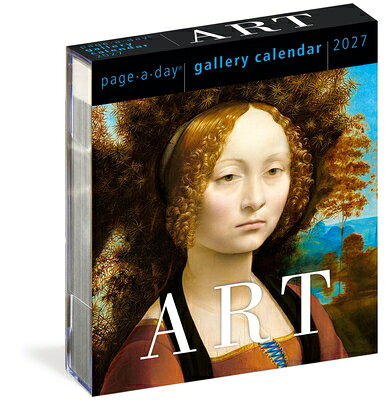 ART PAGEーAーDAY(R) GALLERY CAL Workman Calendars WORKMAN PR2026 Daily English ISBN：9781523534234 洋書 Art & Entertainment（芸...