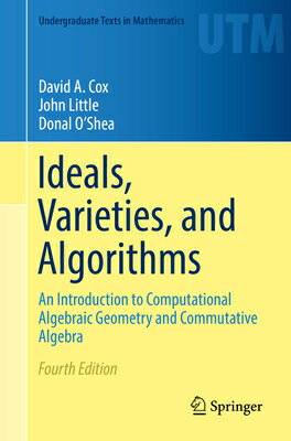 IDEALS VARIETIES & ALGORITHMS Undergraduate Texts in Mathematics David A. Cox John Little Donal O'Shea SPRINGER NATURE20...