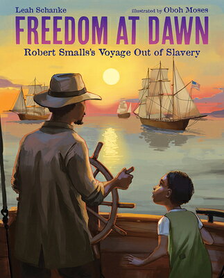 FREEDOM AT DAWN Leah Schanke Oboh Moses WHITMAN ALBERT & CO2025 Hardcover English ISBN：9780807524282 洋書 Books for kids（児...