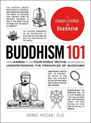 BUDDHISM 101 Adams 101 Arnie Kozak ADAMS MEDIA2017 Hardcover English ISBN：9781507204290 洋書 Social Science（社会科学） Religion