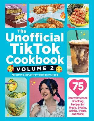 UNOFFICIAL TIKTOK CKBK V02 Unofficial Cookbook Gift Palestrina McCaffrey ADAMS MEDIA2025 Hardcover English ISBN：97815072...