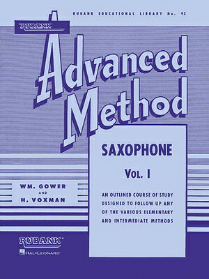 RUBANK ADVD METHOD ー SAXOPHONE Rubank Educational Library H. Voxman William Gower RUBANK PUBN1991 Paperback English ISBN...