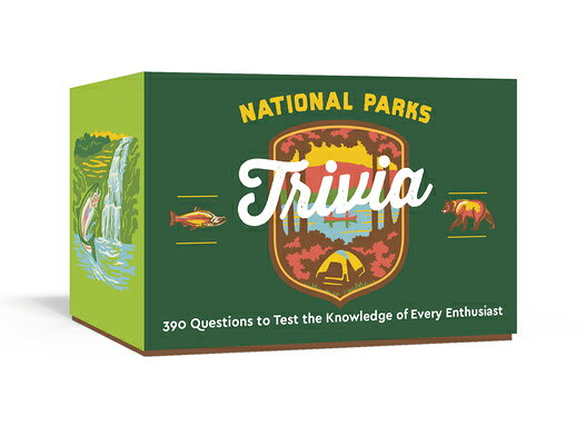 NATL PARKS TRIVIA A CARD GAME Ultimate Trivia Card Games Emily Hoff Maygen Keller POTTER CLARKSON N2023 Board　Games Engl...