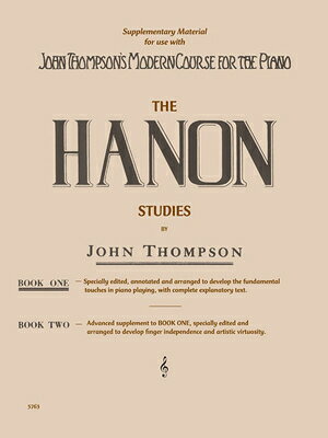HANON STUDIES ー BK 1 CharlesーLouis Hanon John Thompson WILLIS MUSIC CO2005 Paperback English ISBN：9781458424334 洋書 Art &...