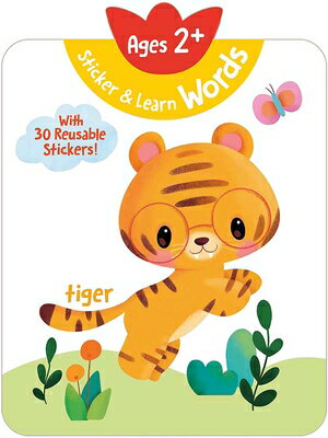 STICKER & LEARN WORDS (AGES 2+ Yoyo Sticker & Learn Yoyo Books YOYO BOOKS2025 Hardcover English ISBN：9789465054346 洋書 Bo...