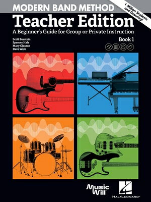 MODERN BAND METHOD ー TEACHER / Scott Burstein Spencer Hale Mary Claxton LITTLE KIDS ROCK2021 Paperback English ISBN：9781...