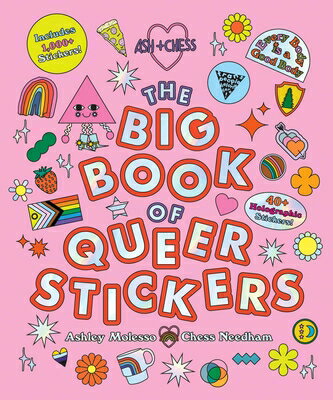 BBO QUEER STICKERS Ashley Molesso Chess Needham RP STUDIO2023 Hardcover English ISBN：9780762484409 洋書 Family life & Comi...