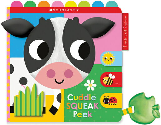CUDDLE SQUEAK PEEK CLOTH BK SC Scholastic Early Learners Scholastic CARTWHEEL BOOKS2022 Paperback English ISBN：978133880...