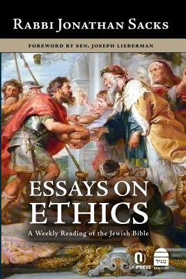 ESSAYS ON ETHICS Jonathan Sacks MAGGID2016 Hardcover English ISBN：9781592644490 洋書 Social Science（社会科学） Religion
