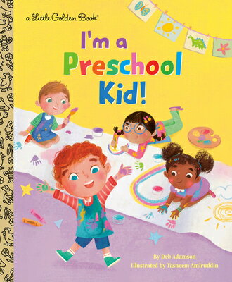 IM A PRESCHOOL KID Little Golden Book Deb Adamson GOLDEN BOOKS PUB CO INC2025 Hardcover English ISBN：9780593814499 洋書 Bo...